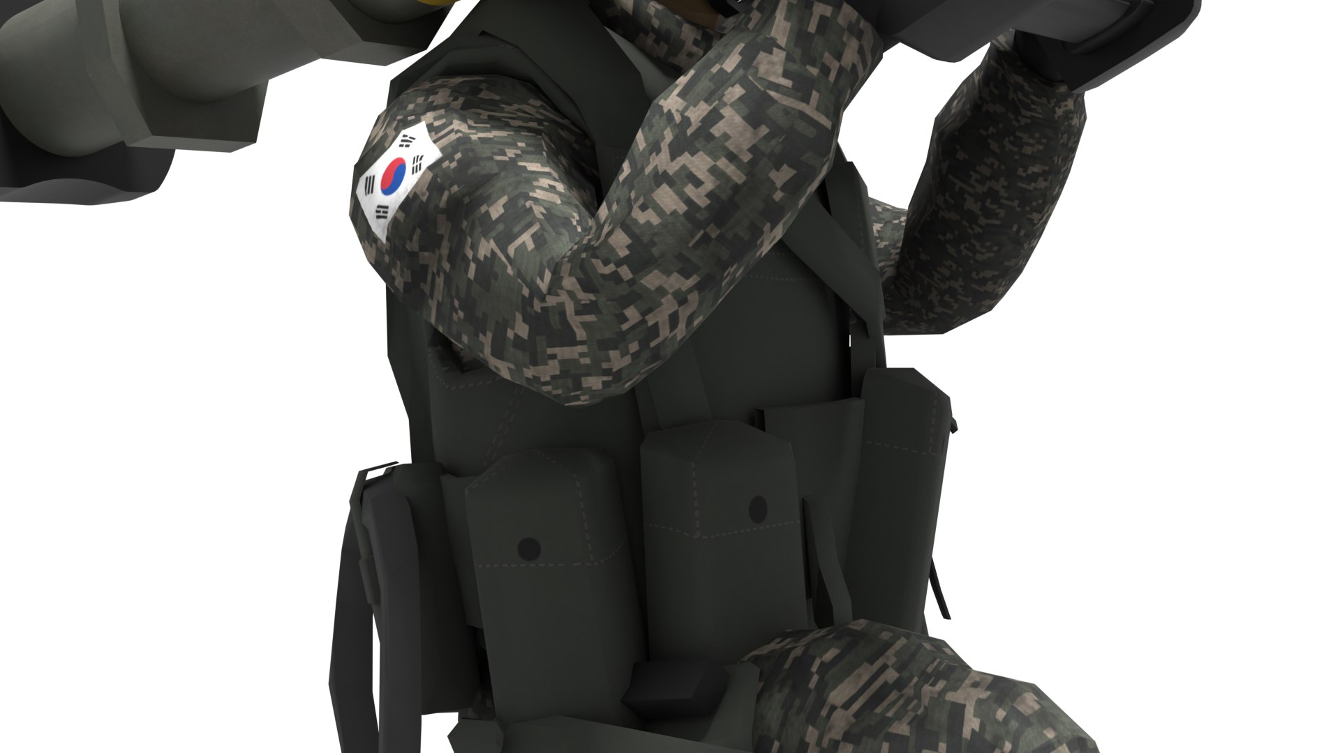 3D Model Soldier With Portable Missile Launcher Hyun-gung - TurboSquid ...