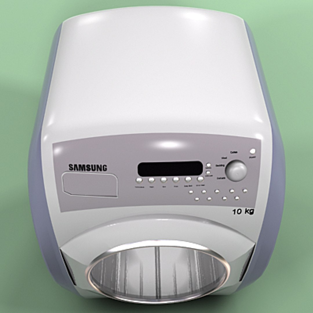 3ds Max Washing Machine