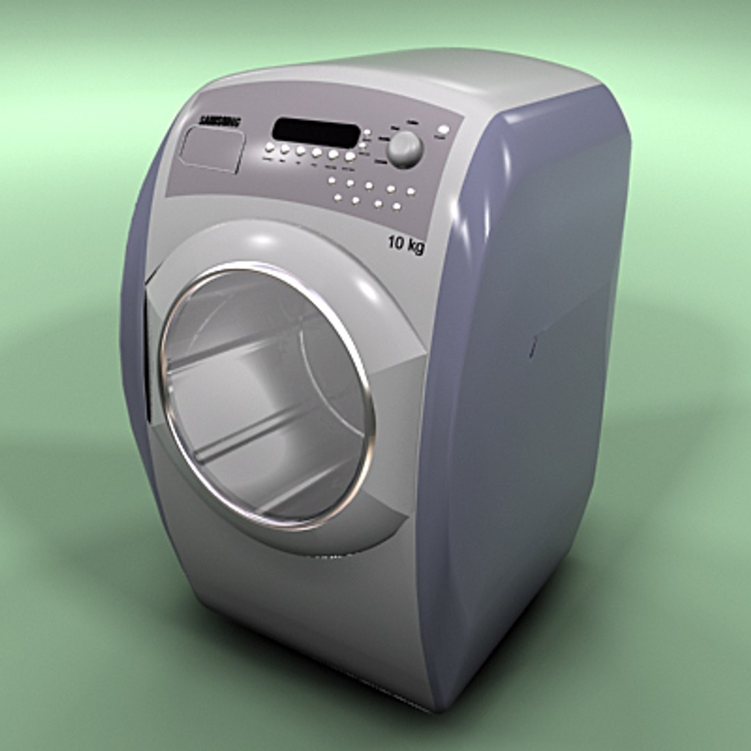 3ds Max Washing Machine