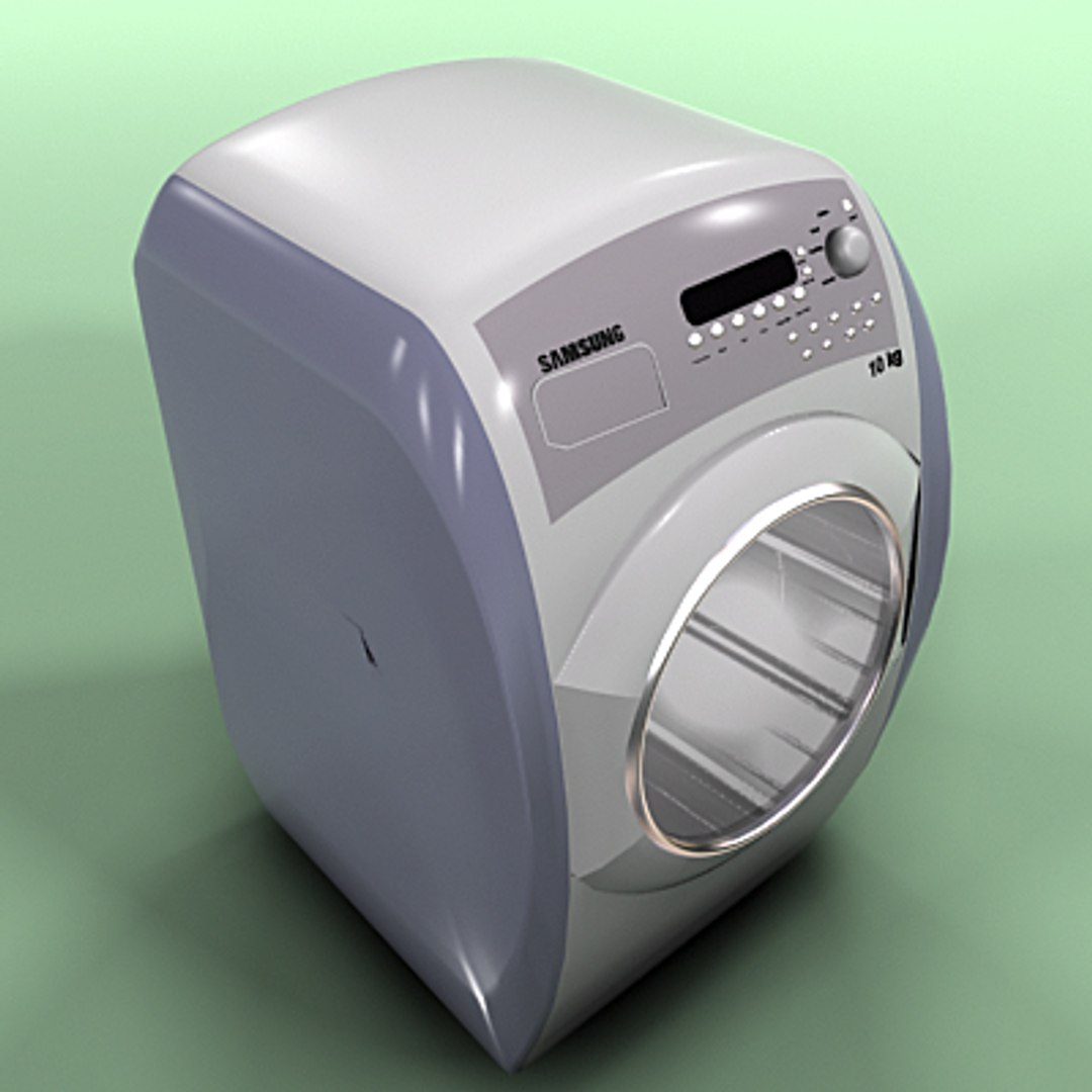 3ds Max Washing Machine