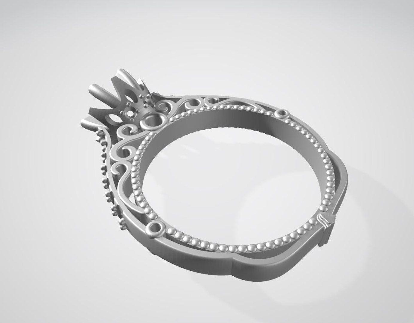 Beautiful Female Ring 3D Model - TurboSquid 1490426