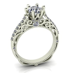3D Engagement Ring Models - Browse & Download Formats - TurboSquid