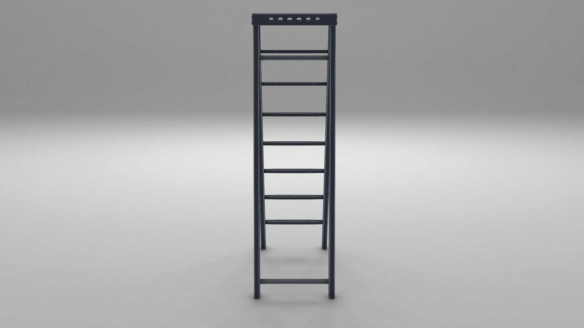 3D Ladder Work Stairs - TurboSquid 1424271