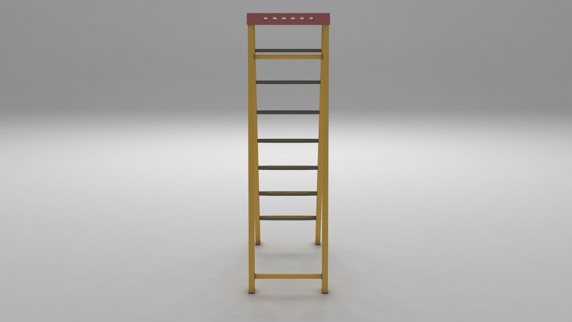 3D Ladder Work Stairs - TurboSquid 1424271