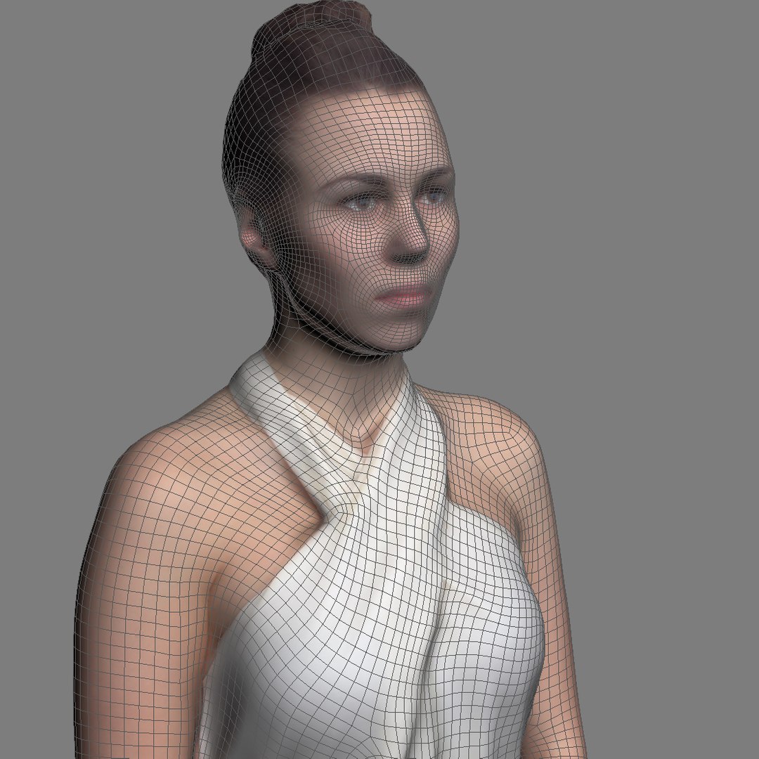 Realistic Human 3d Model