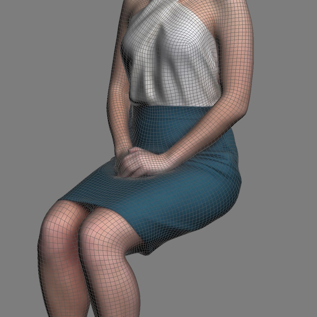 Realistic Human 3d Model