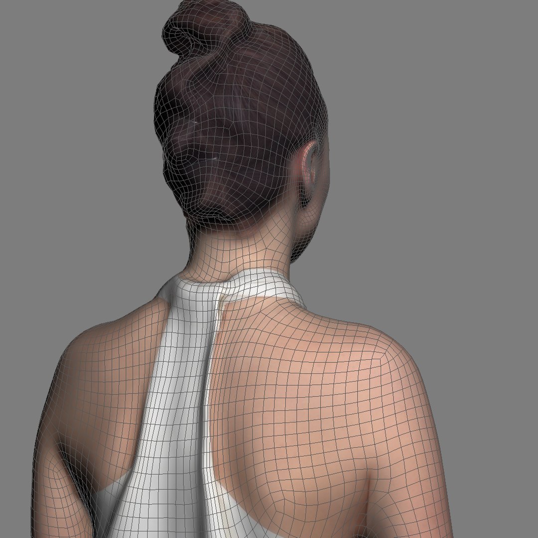 Realistic Human 3d Model