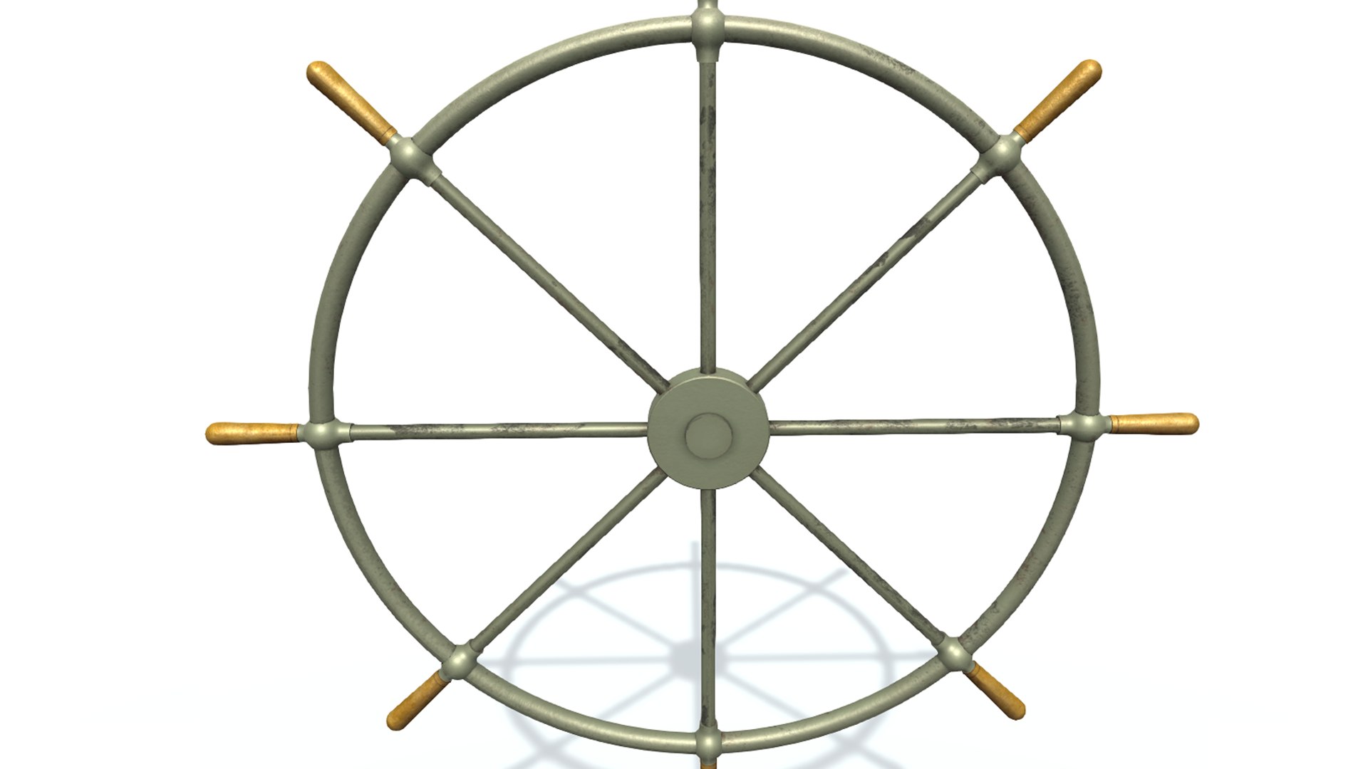 3D Steering Wheel F Green - TurboSquid 1864606