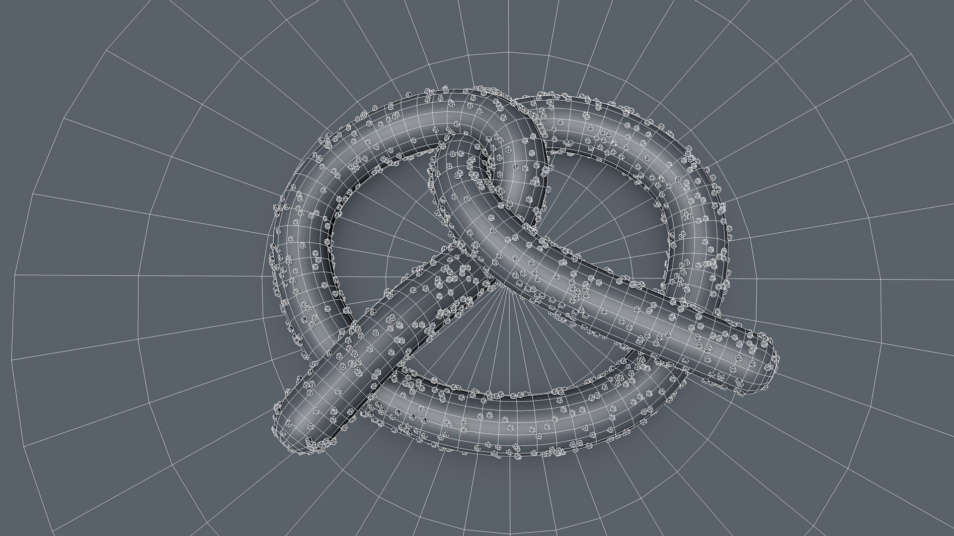 3D Pretzel - TurboSquid 1168589