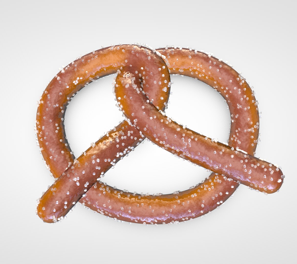 3D Pretzel - TurboSquid 1168589