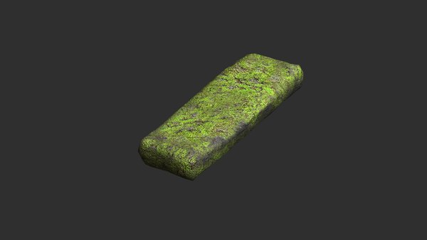 Free 3D Stone Platforms - Moss 1 - TurboSquid 1975070