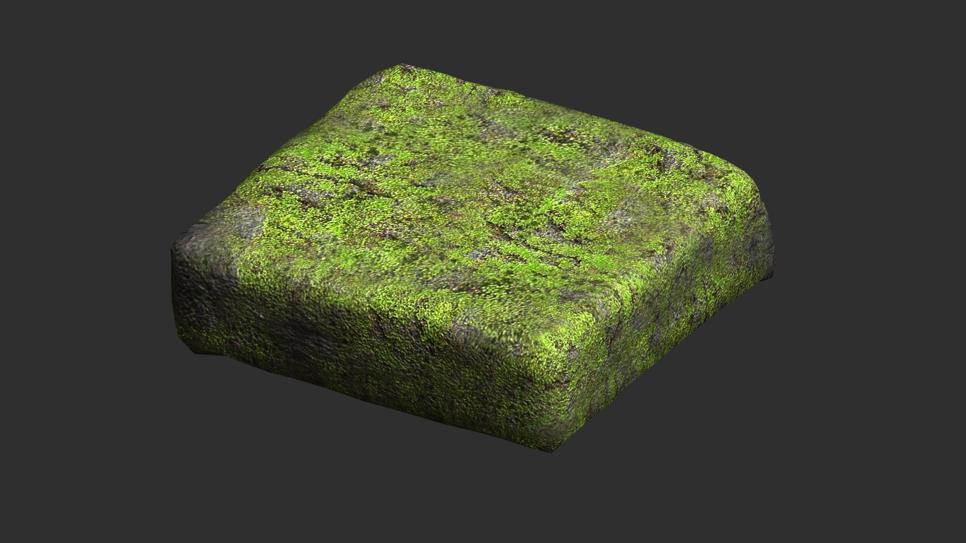Free 3D Stone Platforms - Moss 1 - TurboSquid 1975070