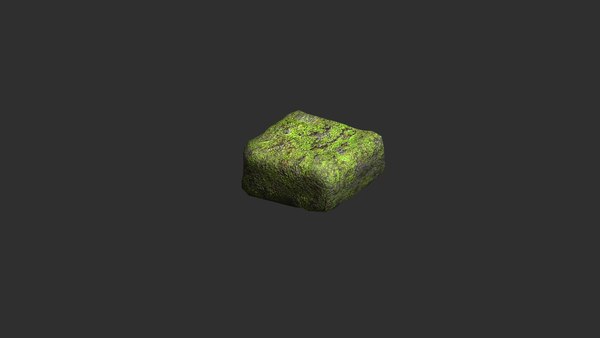 Free 3D Stone Platforms - Moss 1 - TurboSquid 1975070