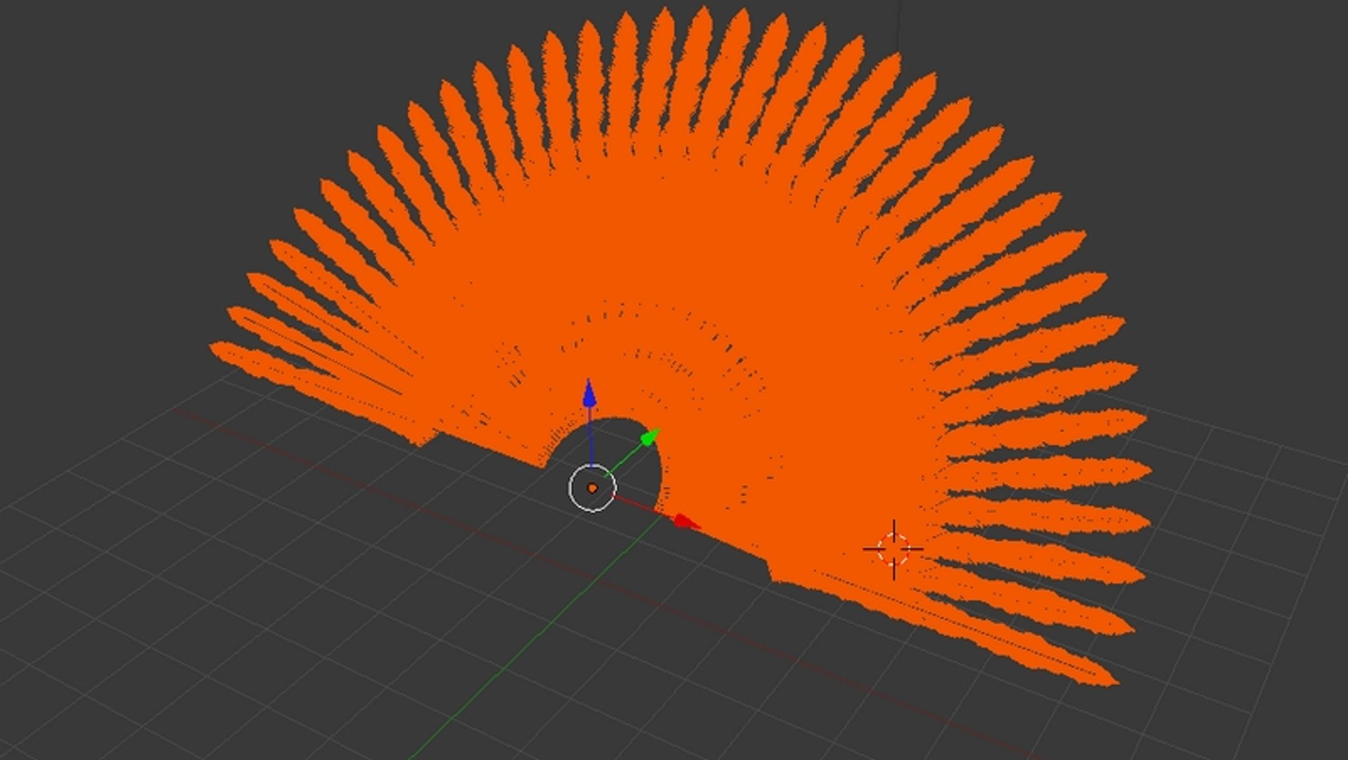 3d Prehispanic Azteca Penacho