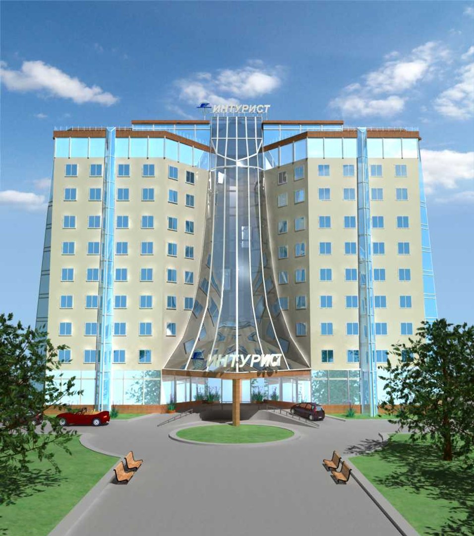 3d Hotel Intourist