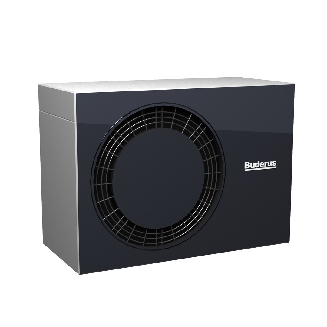 3D Buderus Heat Pump - TurboSquid 2346851