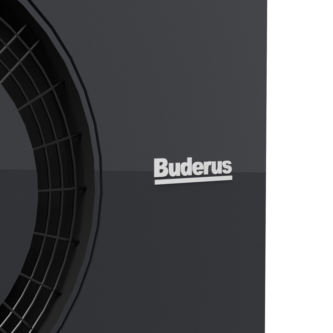 3D Buderus Heat Pump - TurboSquid 2346851