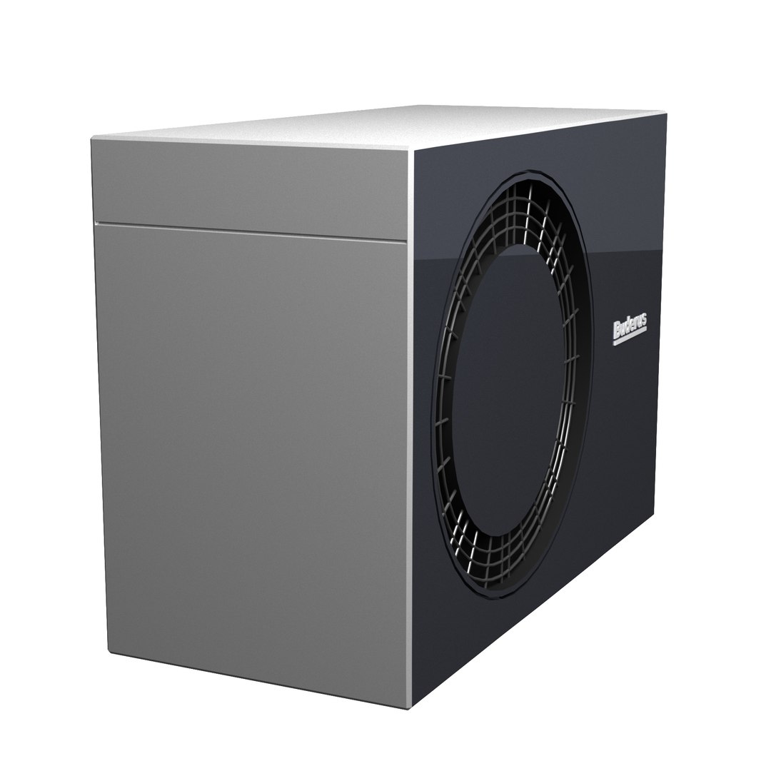 3D Buderus Heat Pump - TurboSquid 2346851