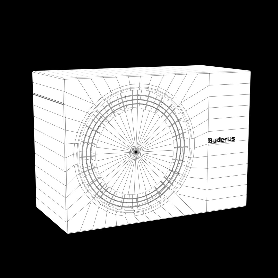 3D Buderus Heat Pump - TurboSquid 2346851