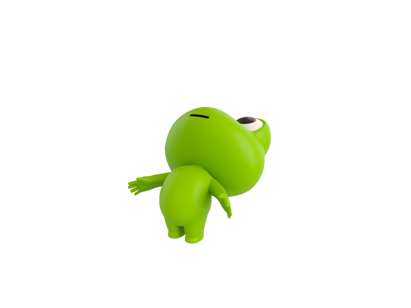 3D Model Character172 Rigged Frog - TurboSquid 1895052