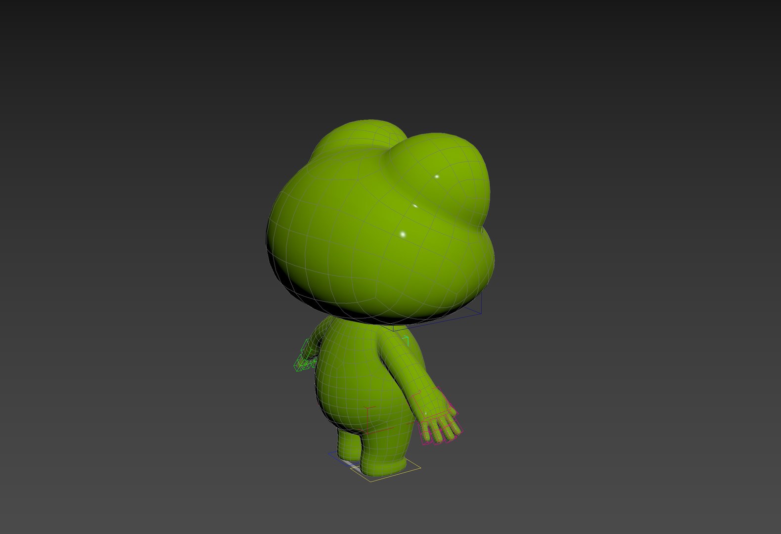 3D model Character172 Rigged Frog - TurboSquid 1895052