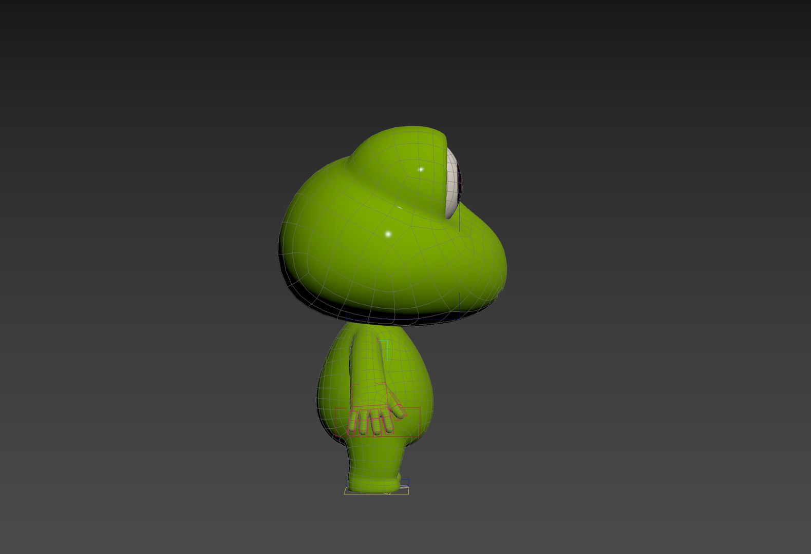 3D model Character172 Rigged Frog - TurboSquid 1895052