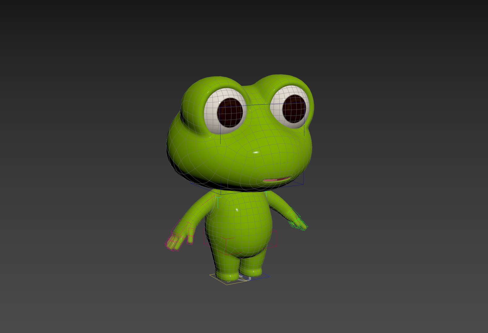 3D model Character172 Rigged Frog - TurboSquid 1895052