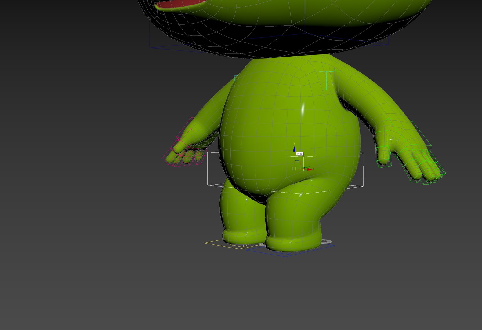 3D model Character172 Rigged Frog - TurboSquid 1895052