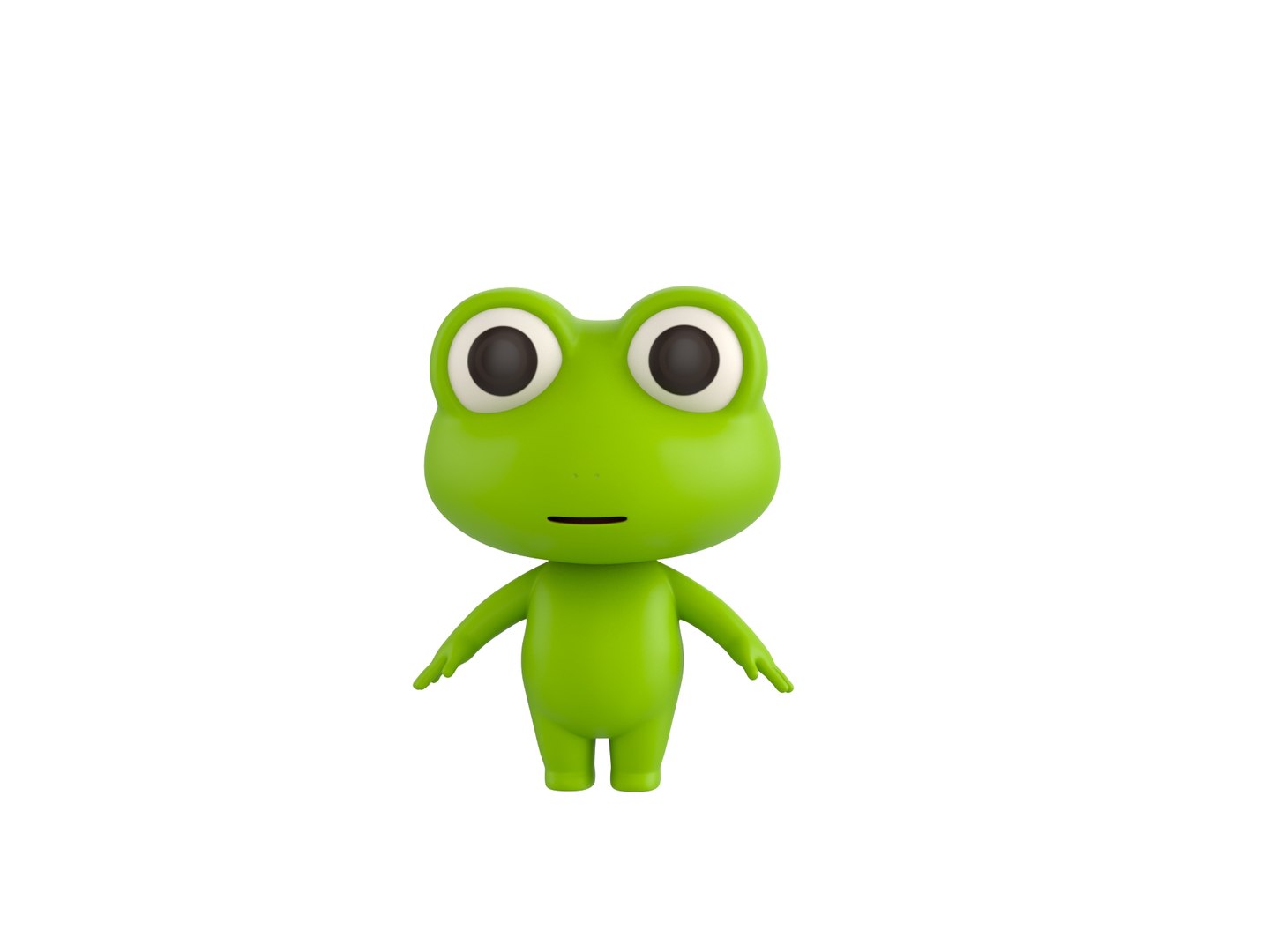 3D model Character172 Rigged Frog - TurboSquid 1895052