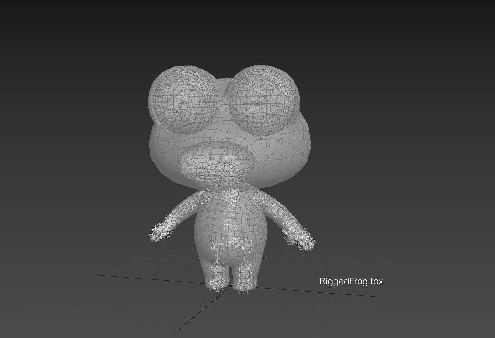 3D model Character172 Rigged Frog - TurboSquid 1895052