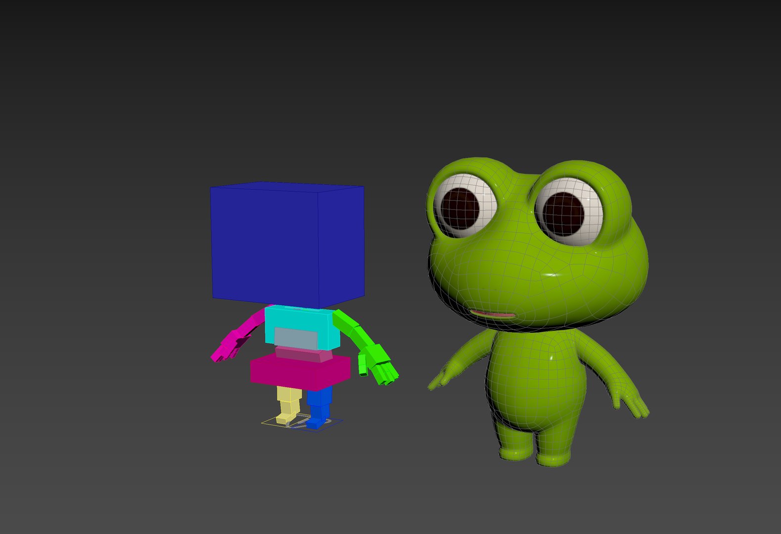 3D model Character172 Rigged Frog - TurboSquid 1895052