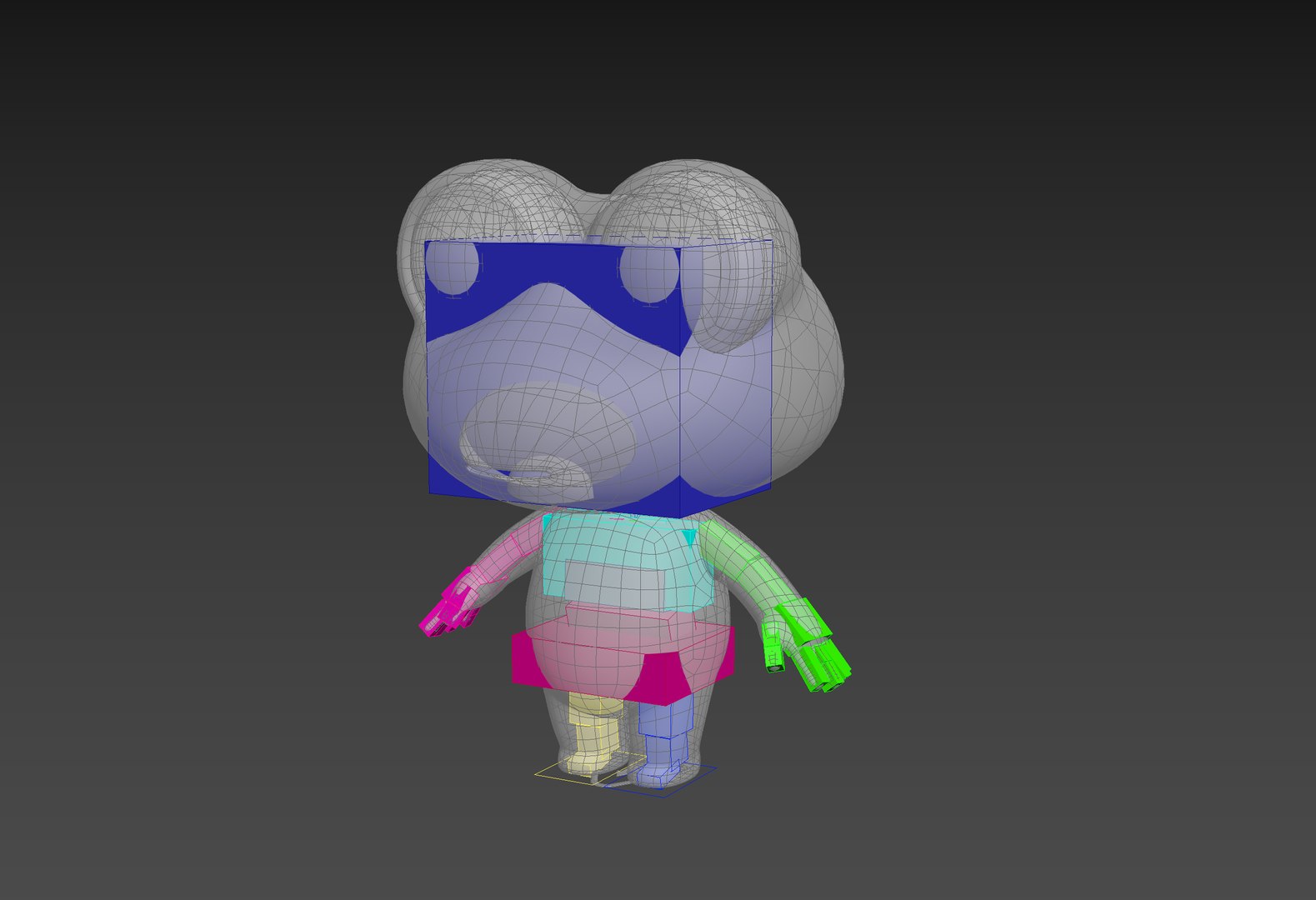 3D model Character172 Rigged Frog - TurboSquid 1895052