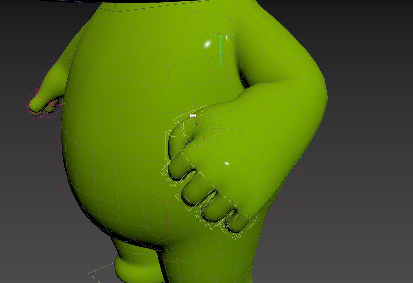 3D model Character172 Rigged Frog - TurboSquid 1895052