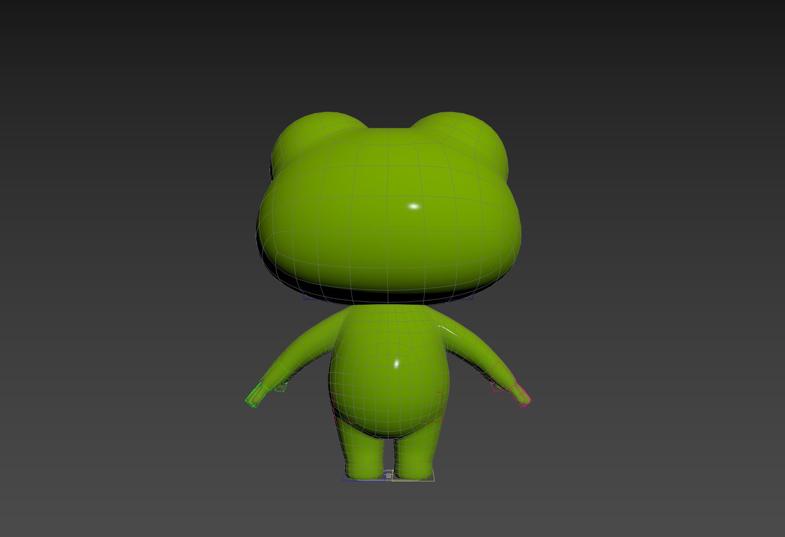 3D model Character172 Rigged Frog - TurboSquid 1895052