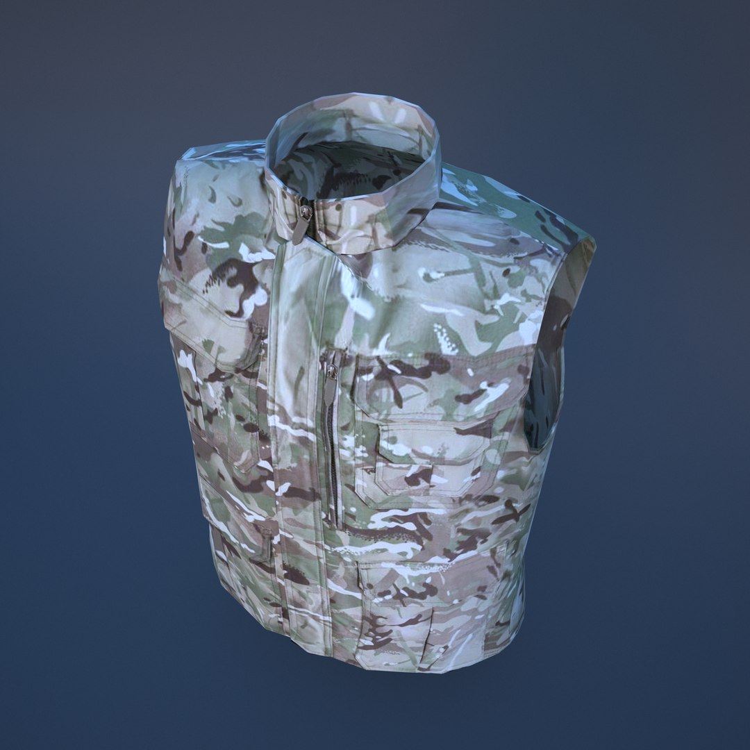 3D model military vest - TurboSquid 1609644