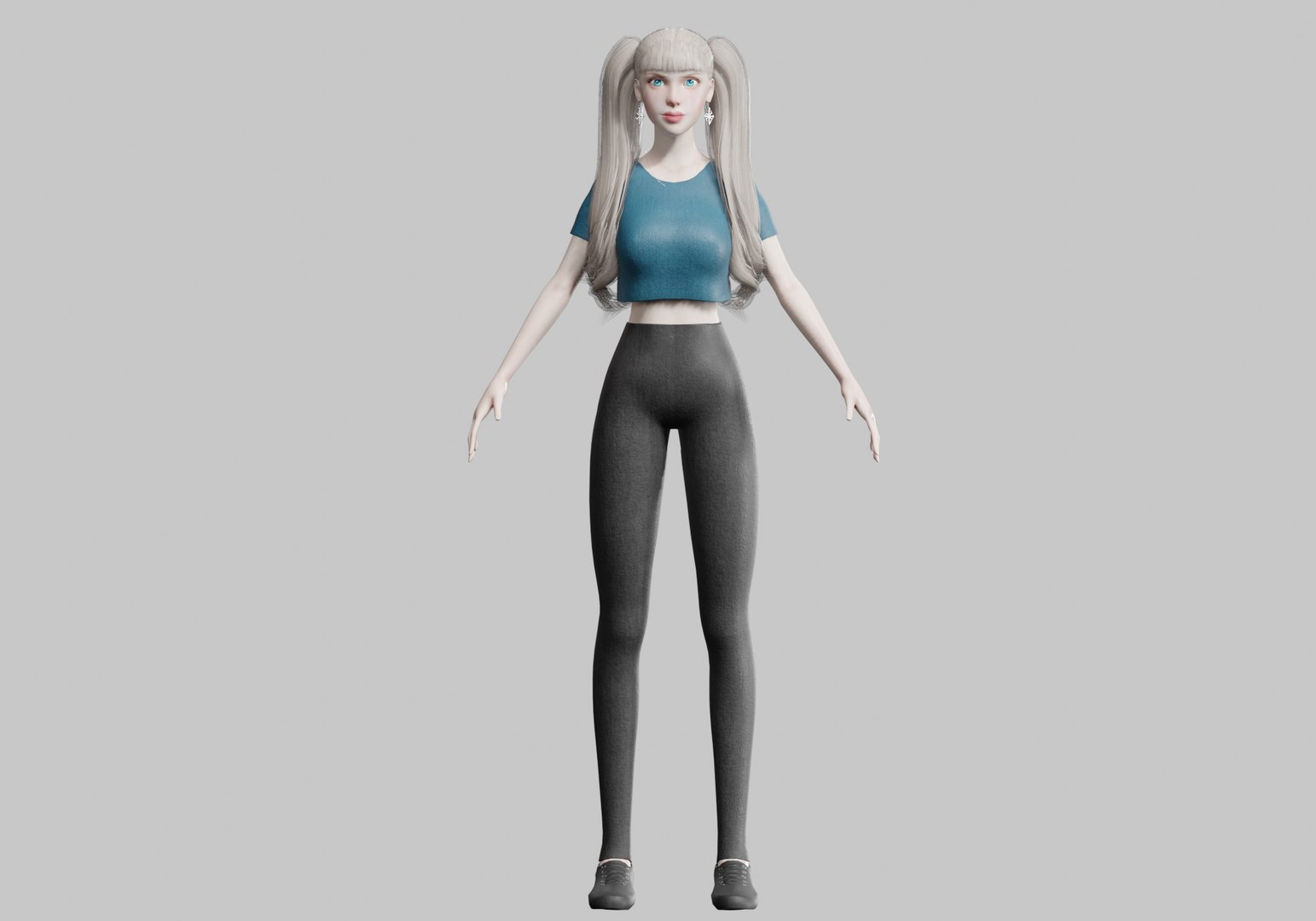 3D Model Standard Basic Woman V30946 - TurboSquid 2278757