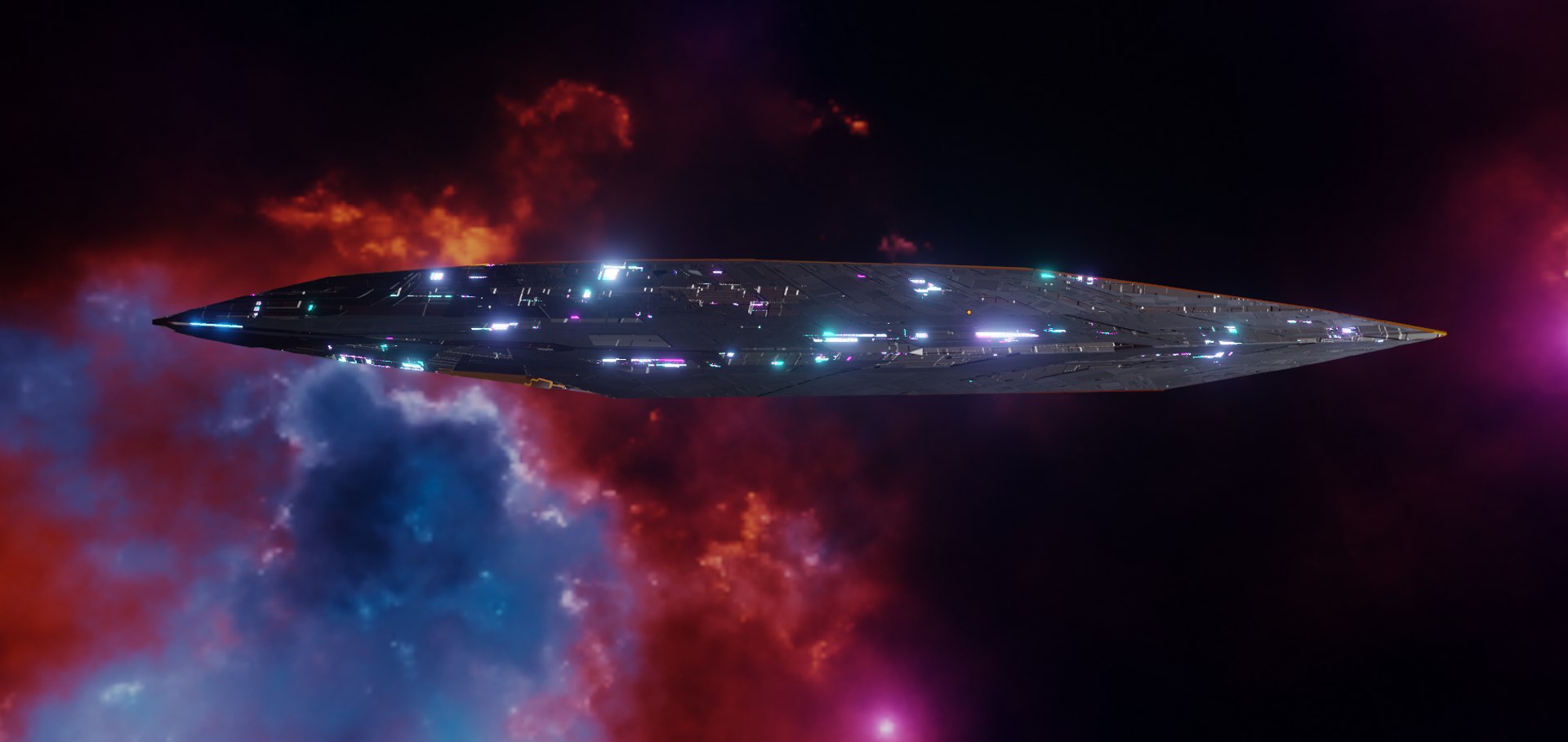 3D Model Mothership Model - TurboSquid 2191514