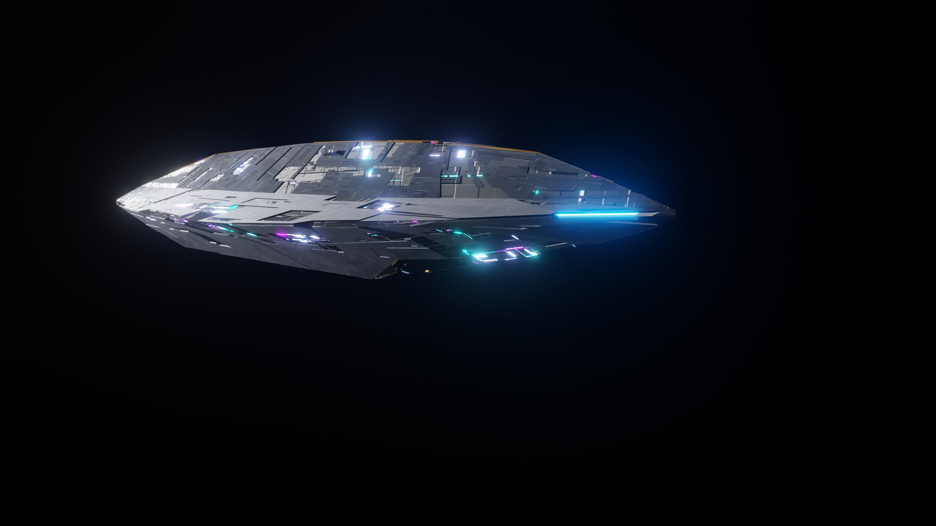 3D Model Mothership Model - TurboSquid 2191514