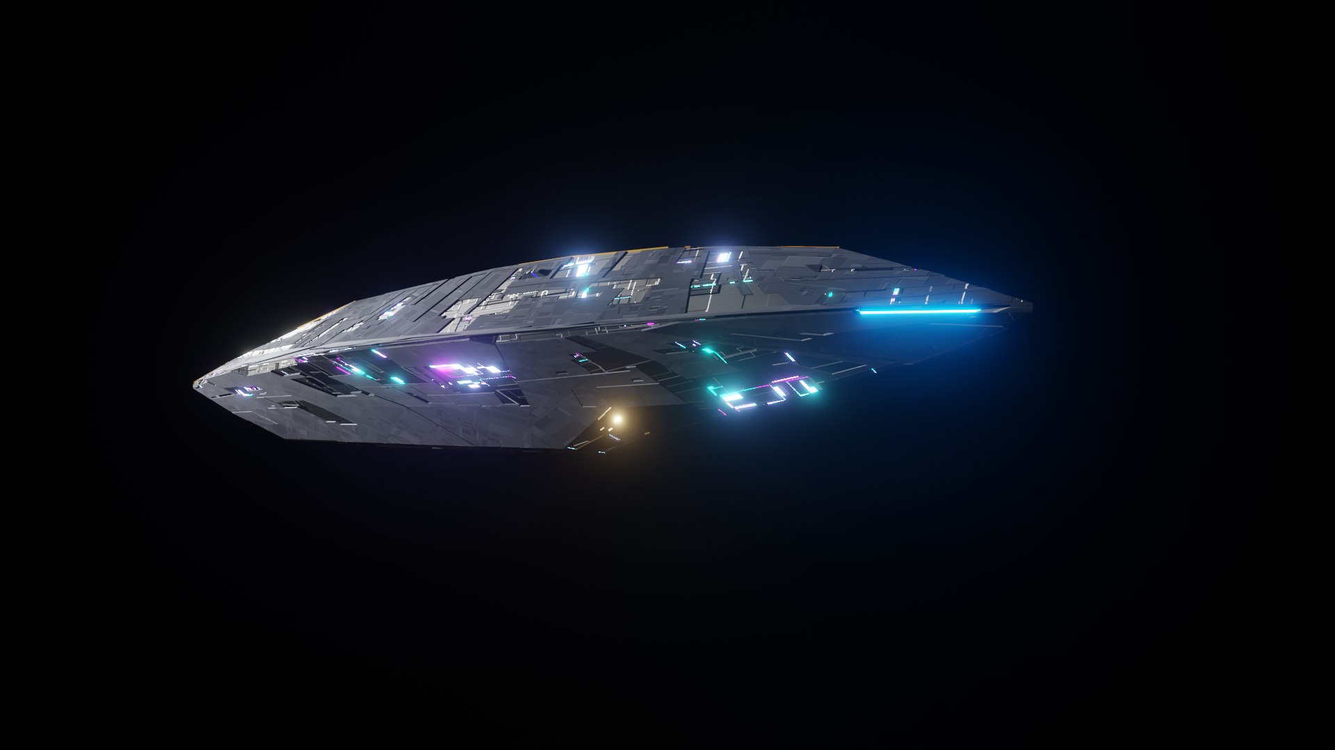 3D Model Mothership Model - TurboSquid 2191514