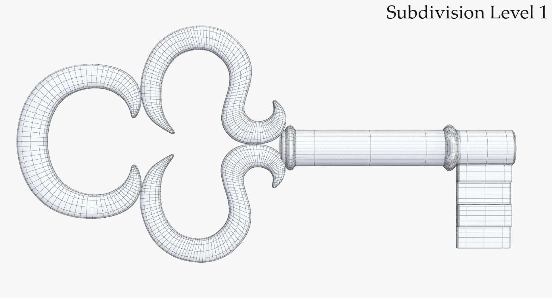 Key 2 3D model - TurboSquid 1273102