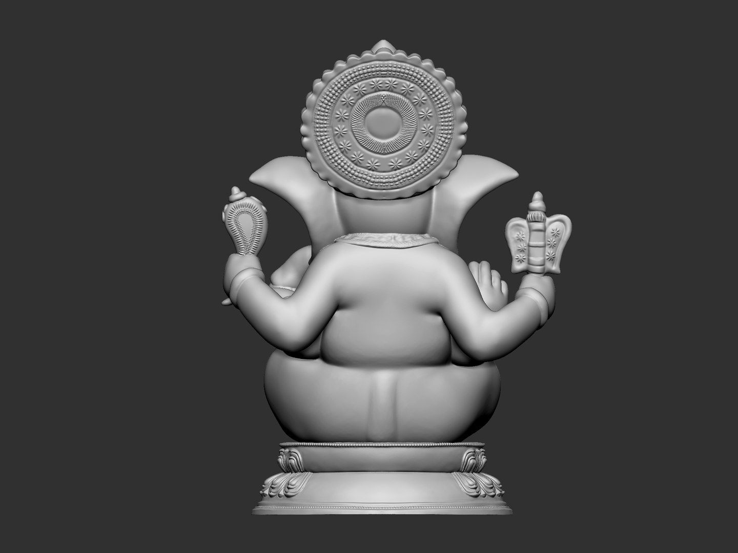 Ganesha Model - TurboSquid 1909061