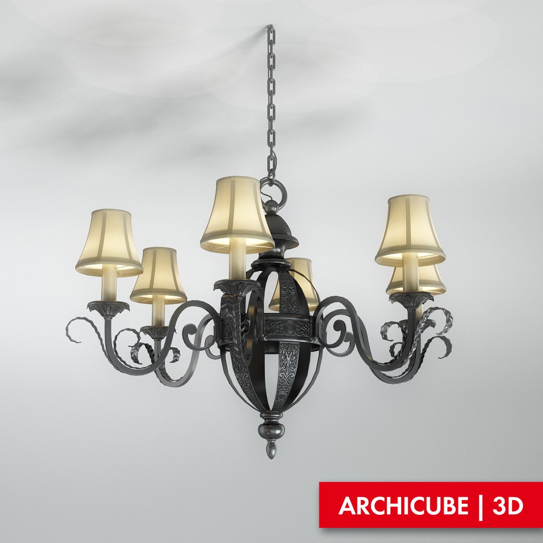 3d ceiling lamp