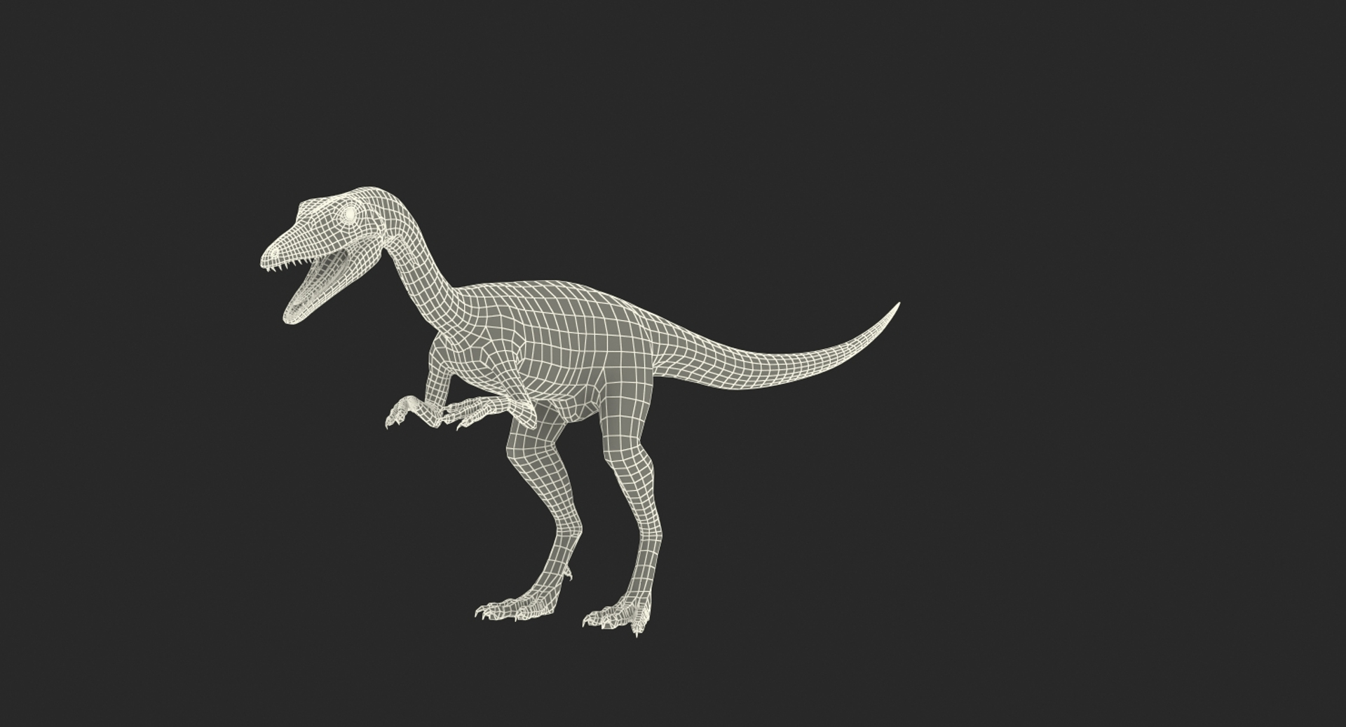 3D Model Compsognathus Dinosaur Rigged Animate - TurboSquid 1285569