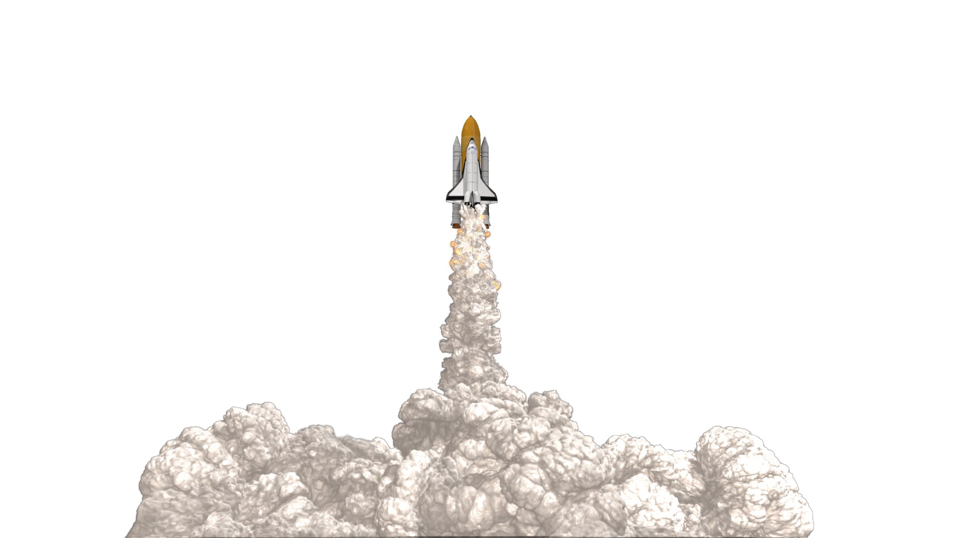 3D Model Rocket Trail - TurboSquid 1158264