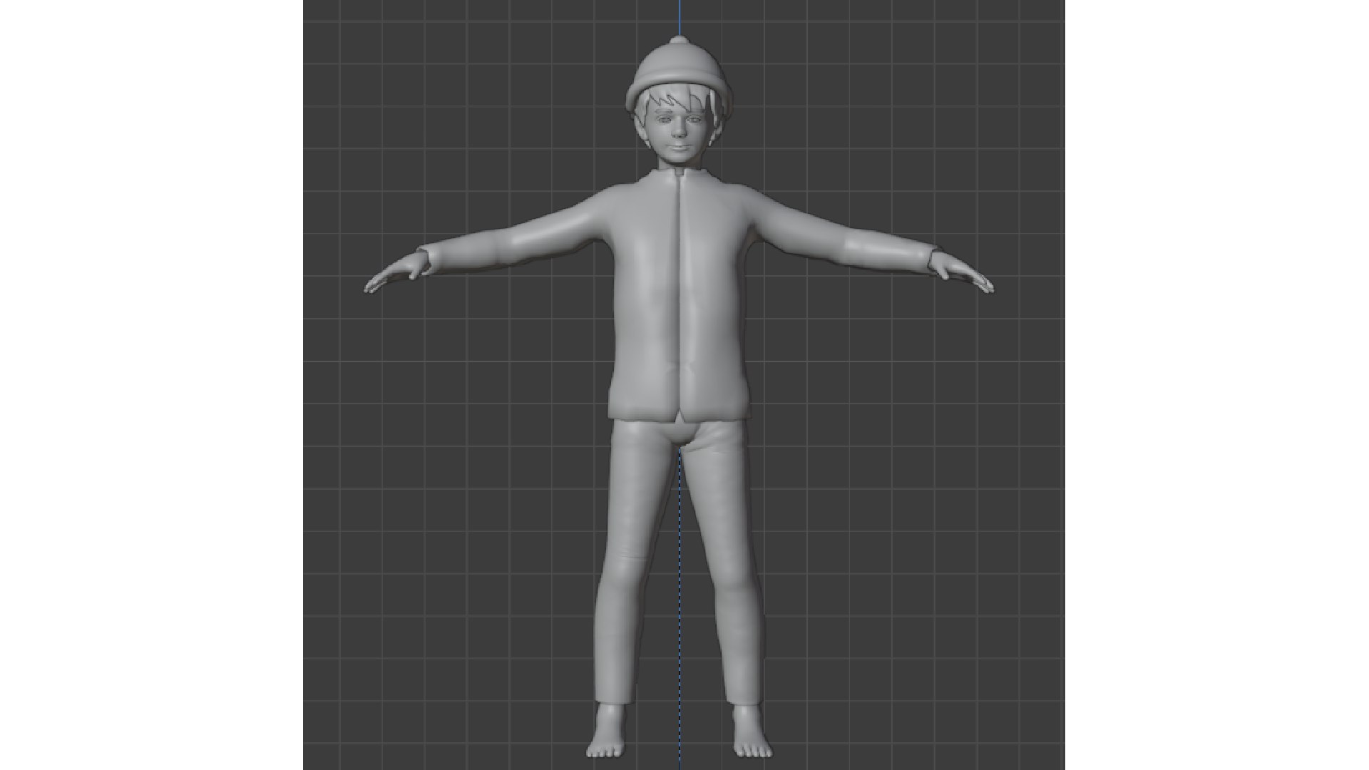 Character With Winter Cloths Low-poly 3D Model Version 3 3D Model ...