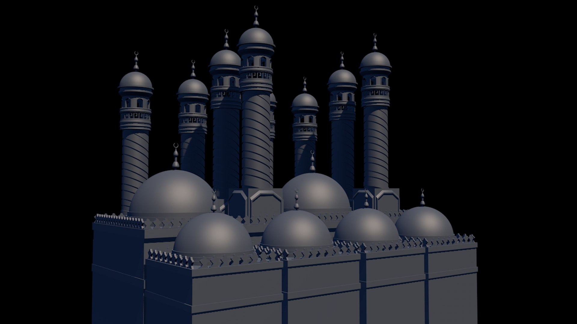 Ramadan Mosque 3D Model - TurboSquid 1157784