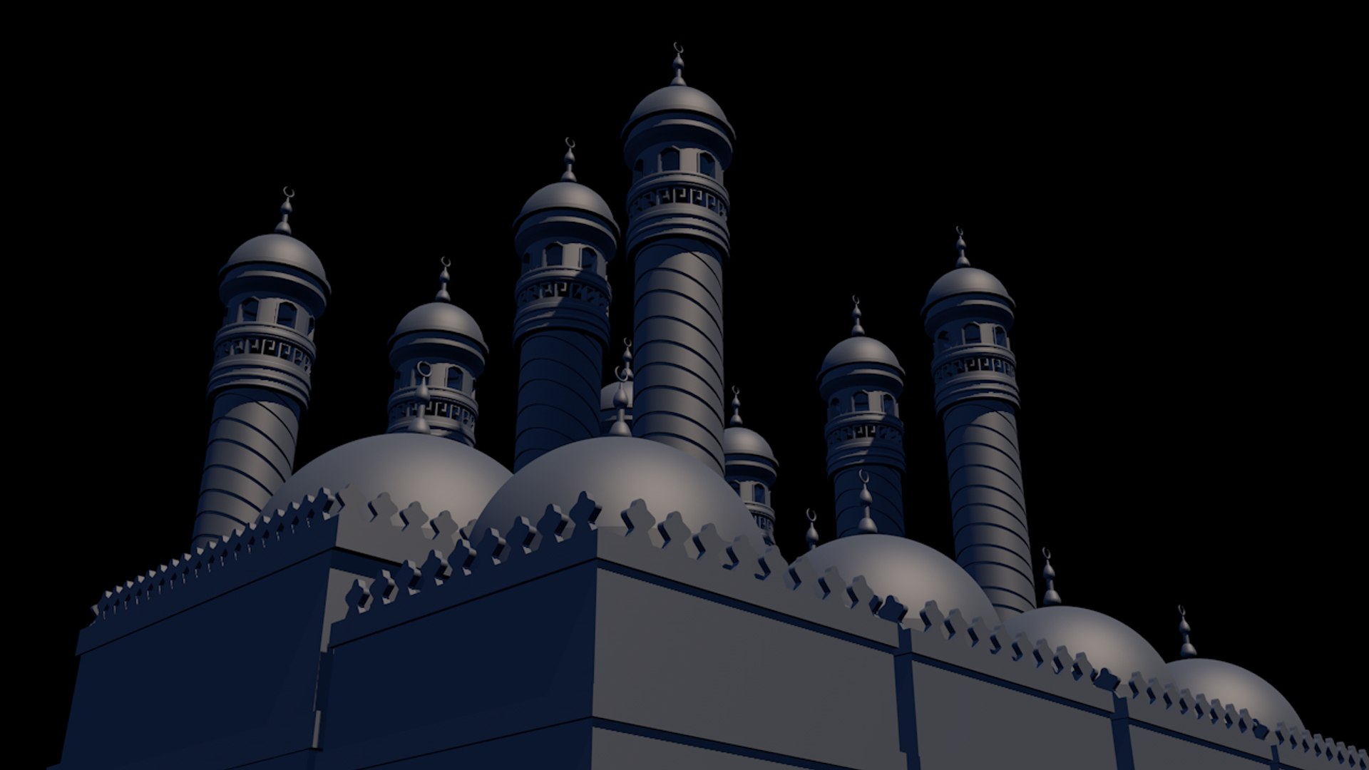 Ramadan Mosque 3D Model - TurboSquid 1157784