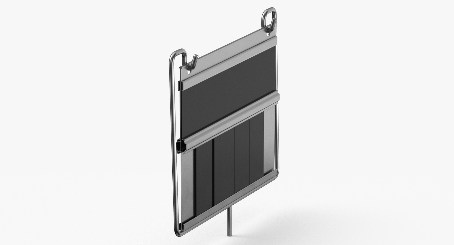 Promotional Signage Short Post 3D - TurboSquid 1978625