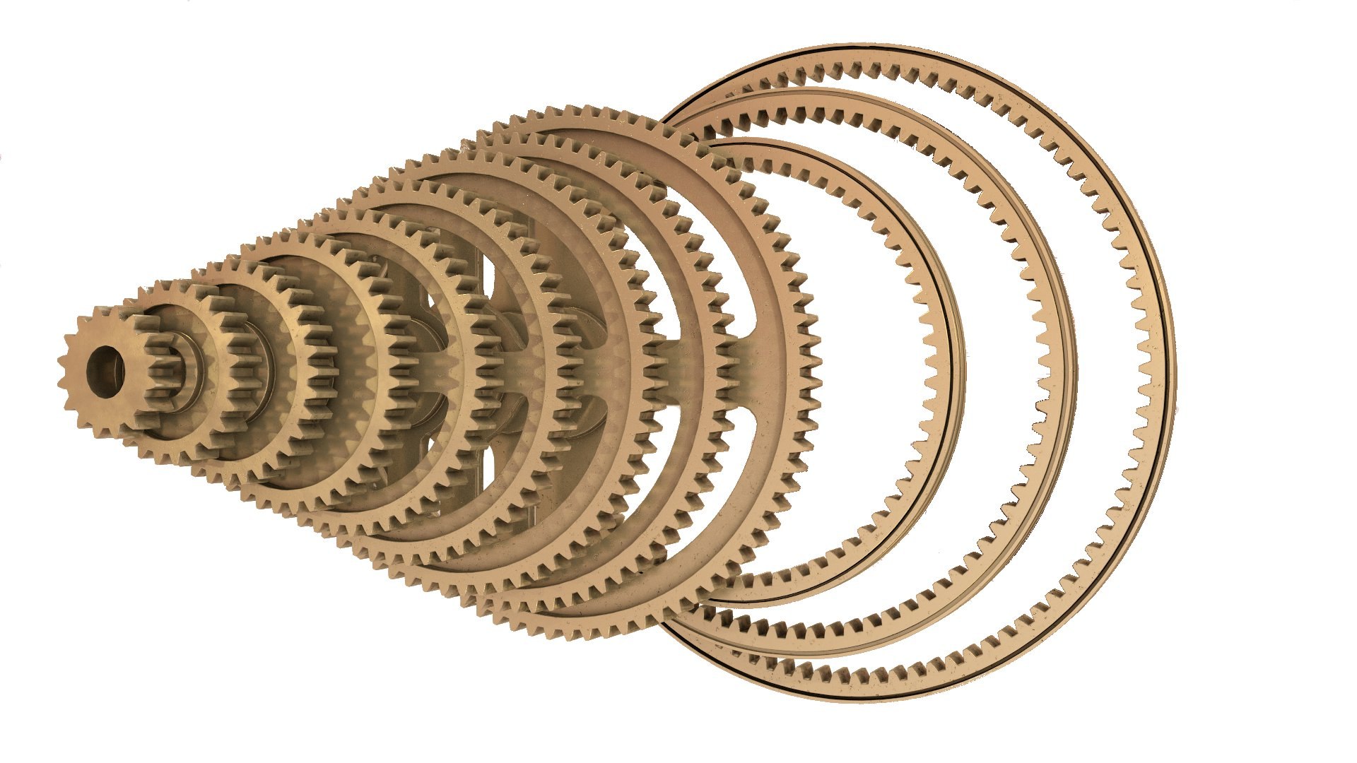3ds Set Gears
