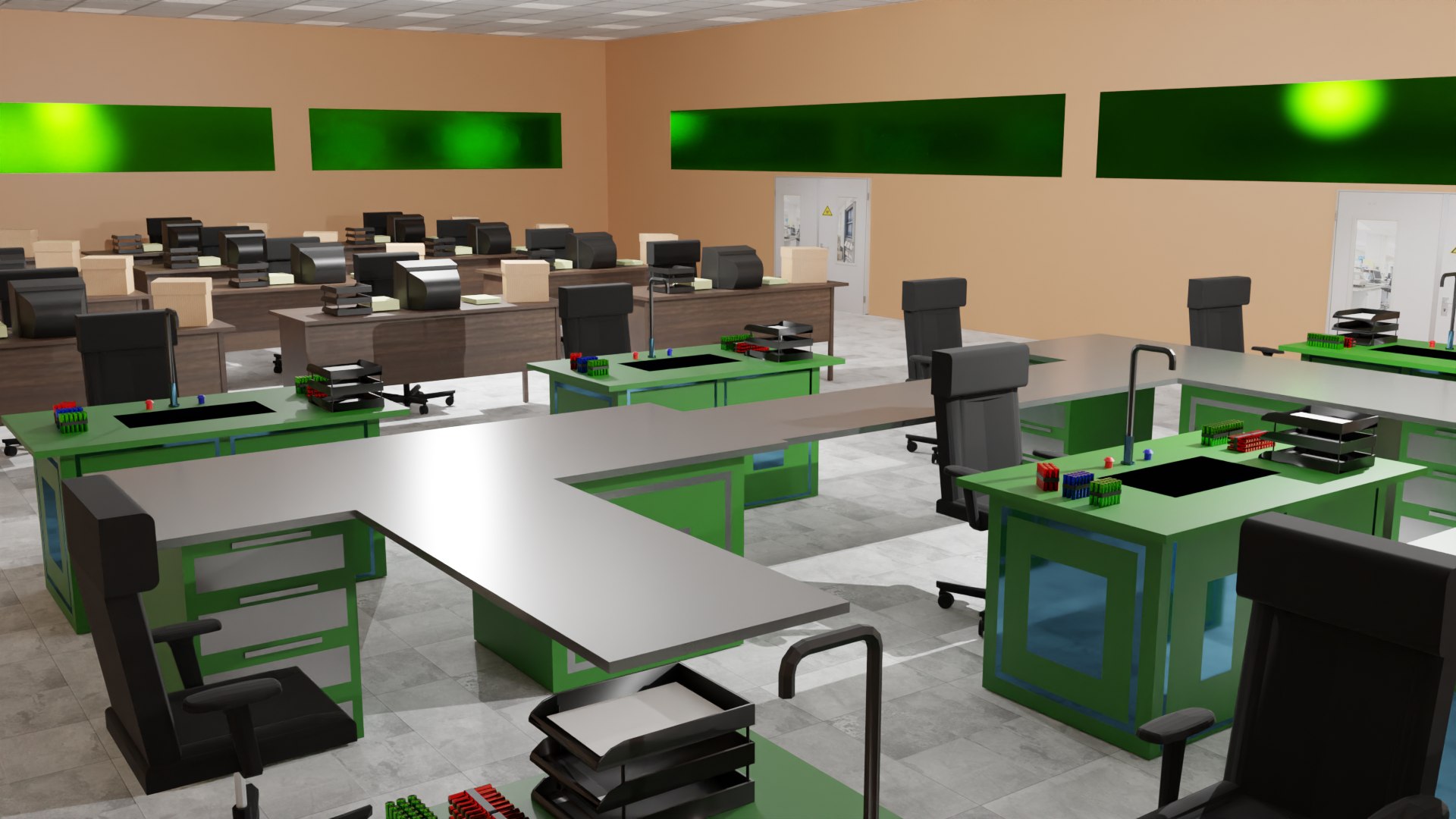 Laboratory Interior 3D Model - TurboSquid 2140781